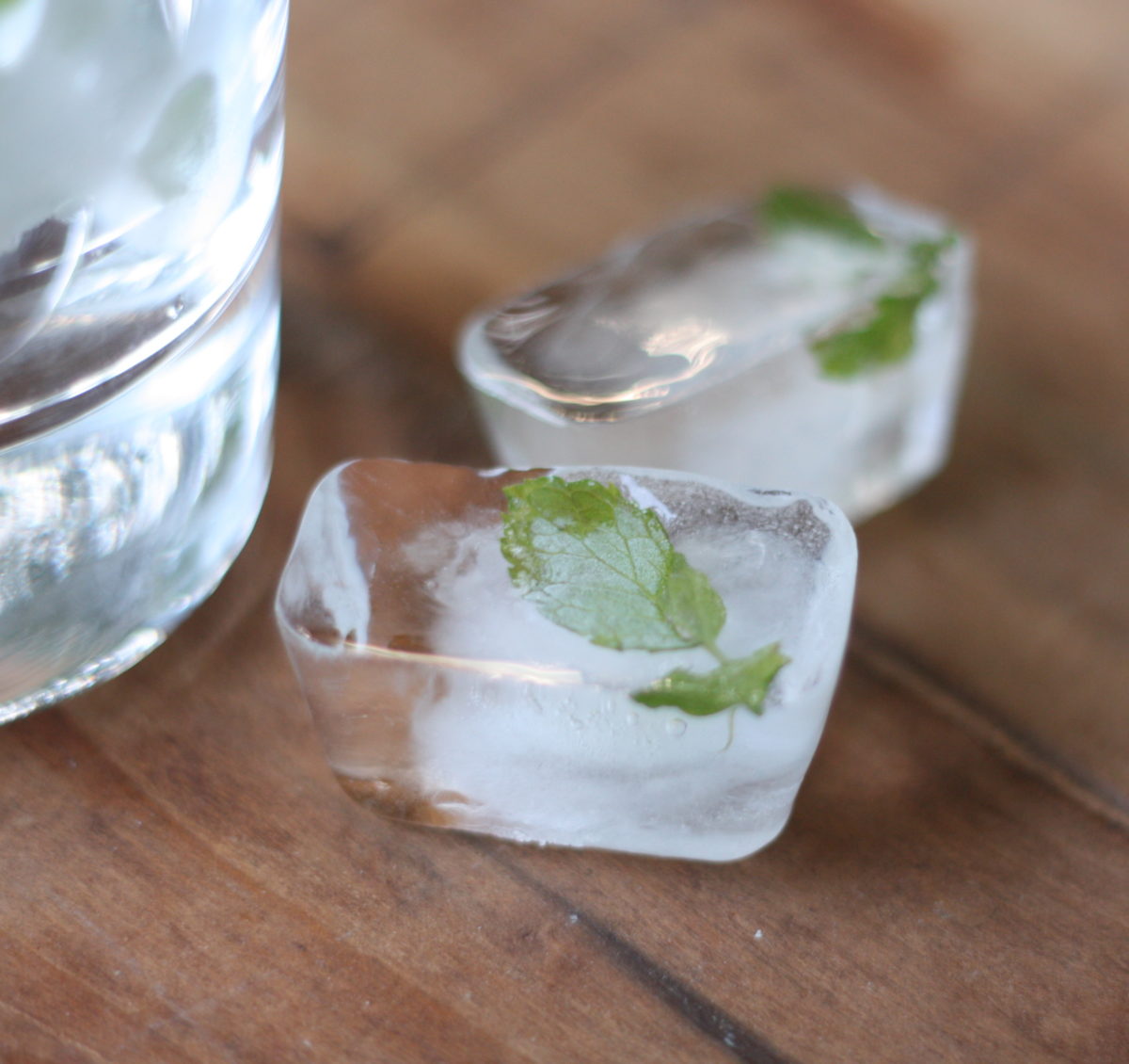 Ijsblokjes met kruiden - Keukentip